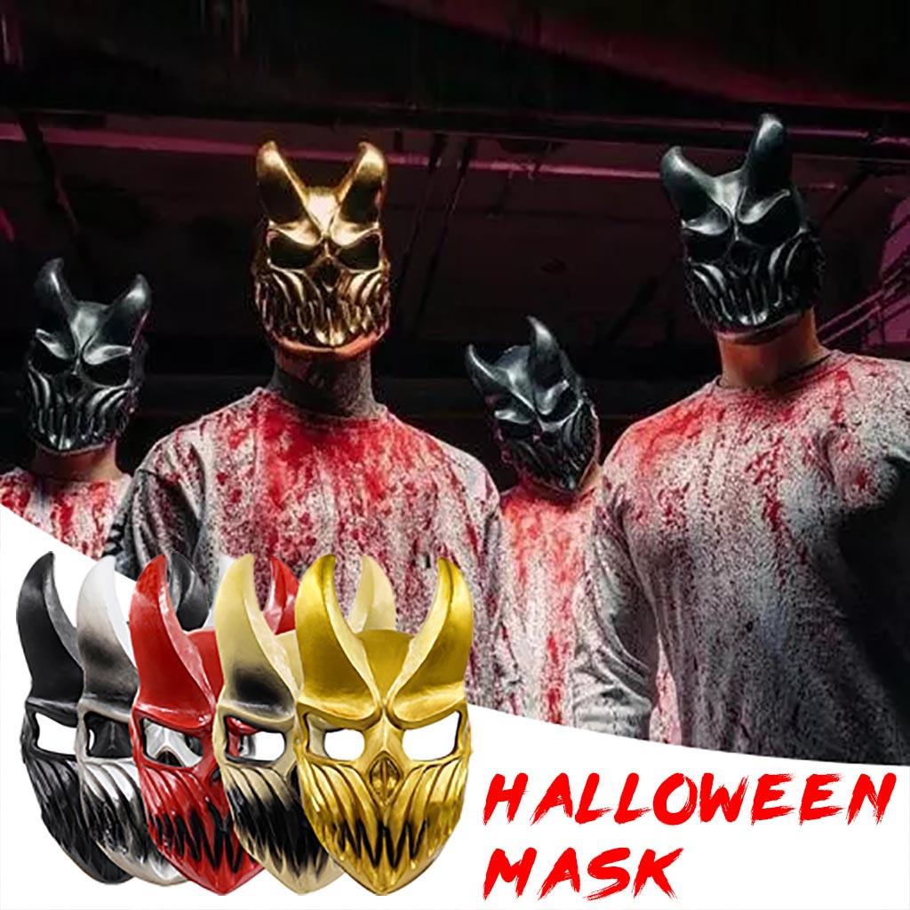 Buy Halloween Cosplay Mask Face Masks Rubber Slaughter To Kid of ...