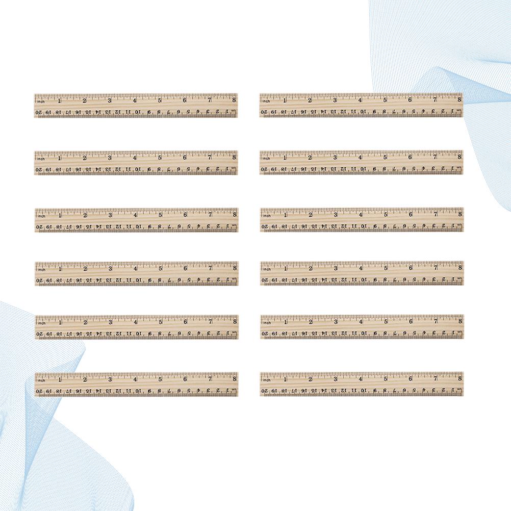 Buy 30Pcs Straight Ruler Practical Measuring Tool Training Aid Ruler ...