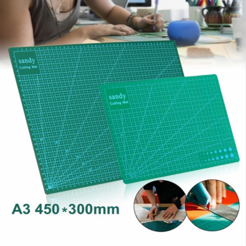 Buy A3 Grid Lines Cutting Craft Mat Board Self Healing Non Slip Printed ...