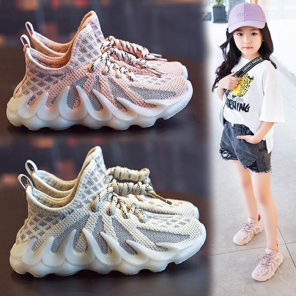 Cheap Girls' Shoes 2021 Summer Single Shoes Children's Mesh Shoes ...