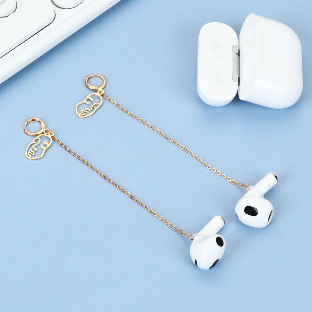 Wireless Earphones Creative Portable Anti-lost Rope Bluetooth Earphone ...