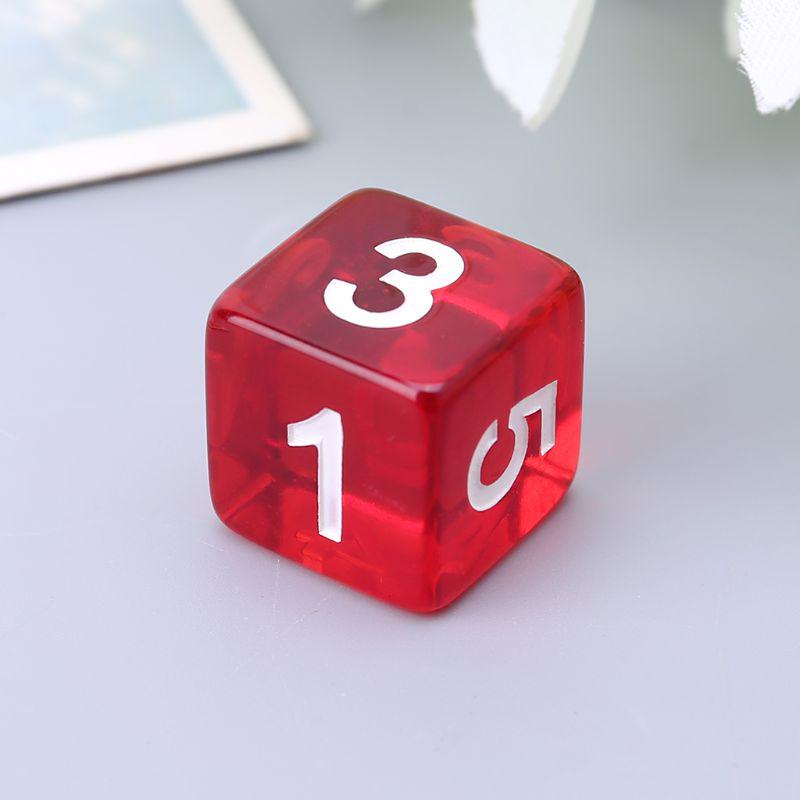 Buy New 2pcs Six Sided Polyhedral Dice Beads Numbers Square Edged for ...