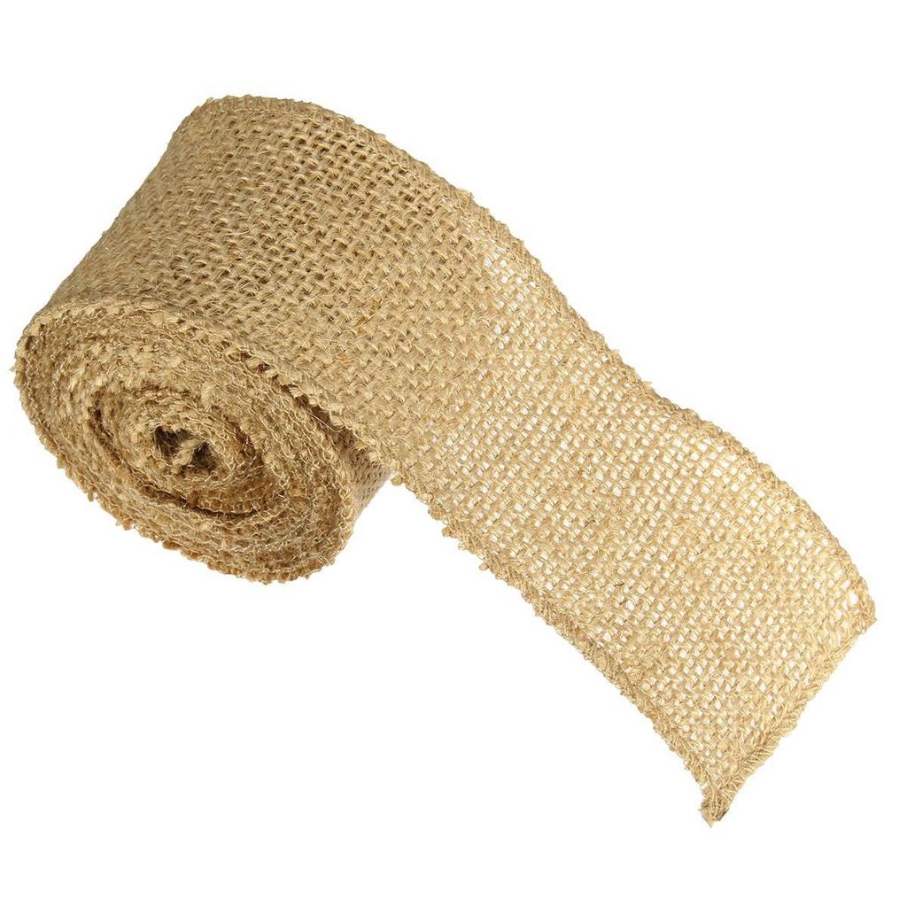 5/10/15/30 CM X 3 M Natural yute arpillera rollo mesa ajuste del ...