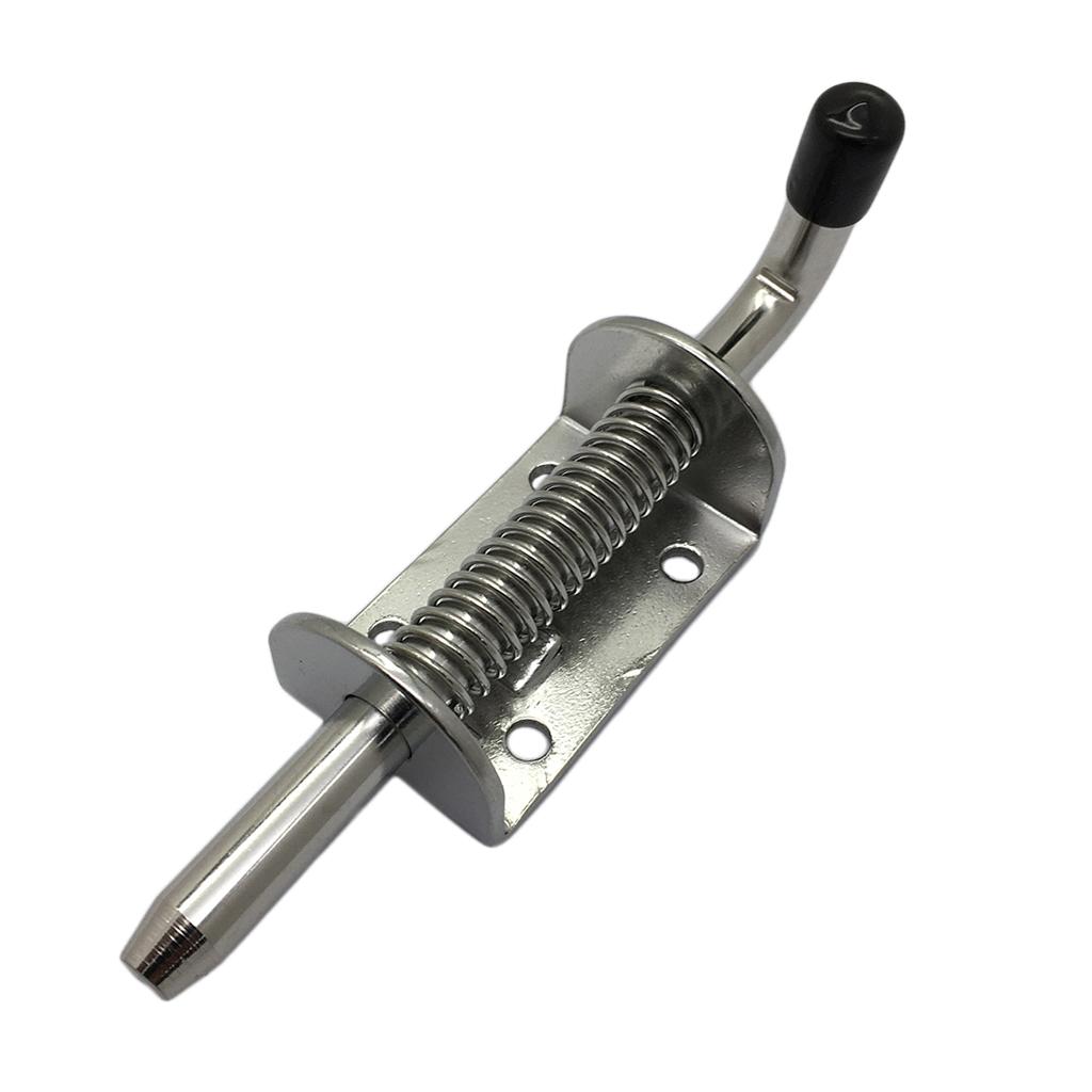 Buy Heavy Duty Lock Barrel Bolt Spring Loaded Latch for Locking Home ...