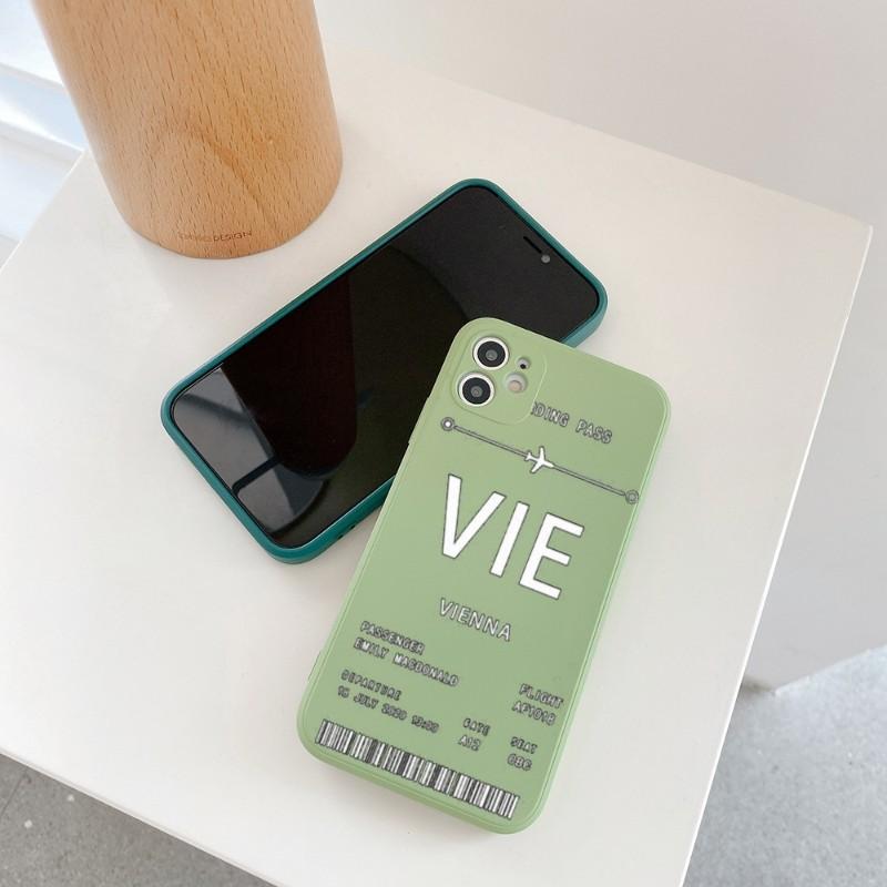 Buy Plane Ticket Custom Photo Phone Case For IPhone 11 12 13Pro Max X ...