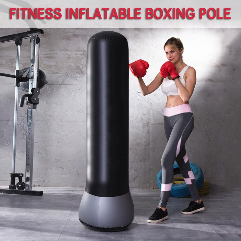Buy Inflatable Boxing Tower For Adult Children Sandbags PVC Fitness ...