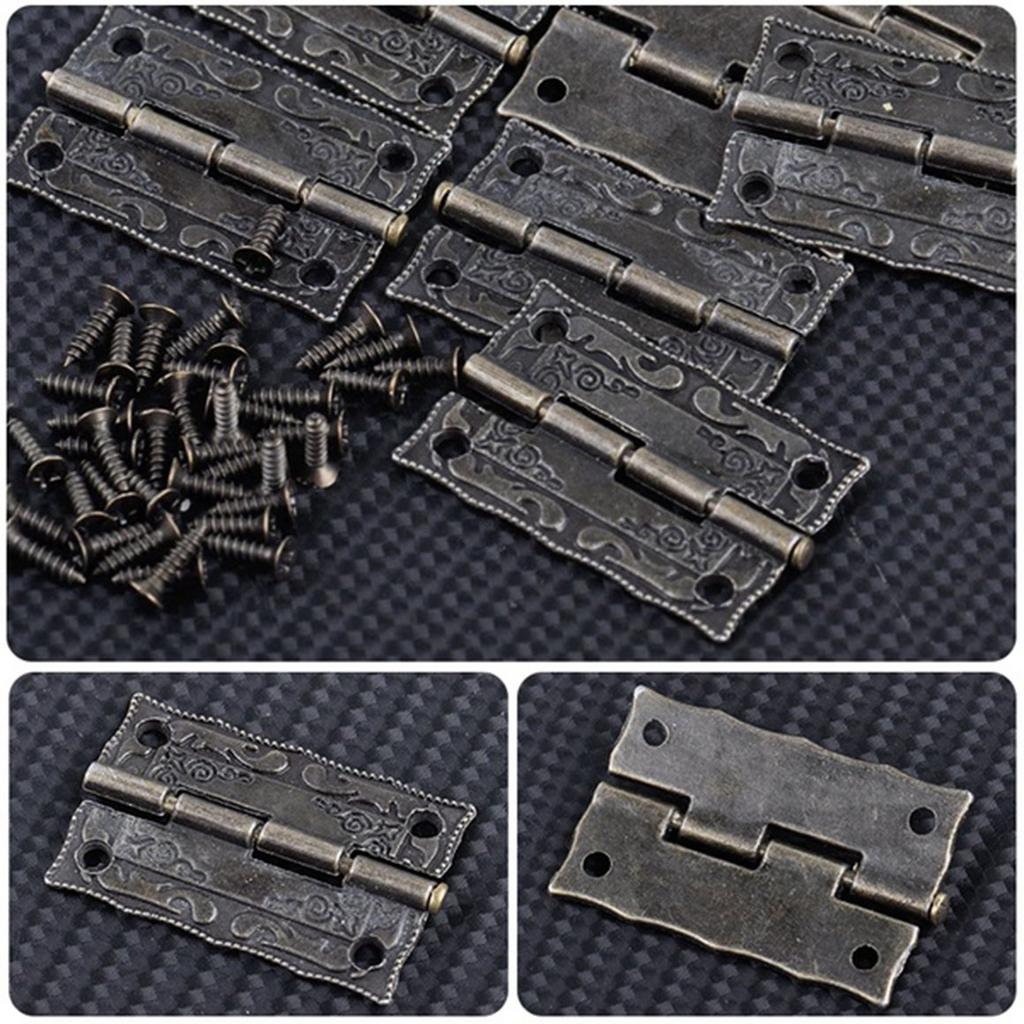 Buy Antique Hinge For Wooden Box Gift Box Exquisite Hardware Tin Retro ...