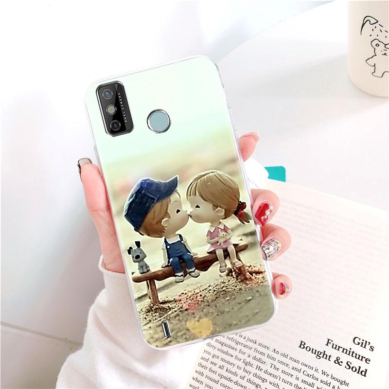 💰Kjøp Cases For Tecno Spark 6 Air Go KE7 KE6 KE5 Case Silicone Matte ...