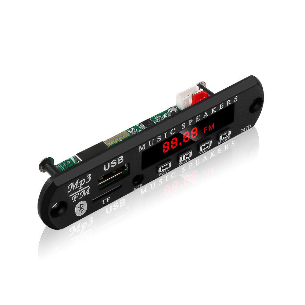 Wireless Bluetooth 5V 12V MP3 WMA Decoder Board Audio Module USB TF ...