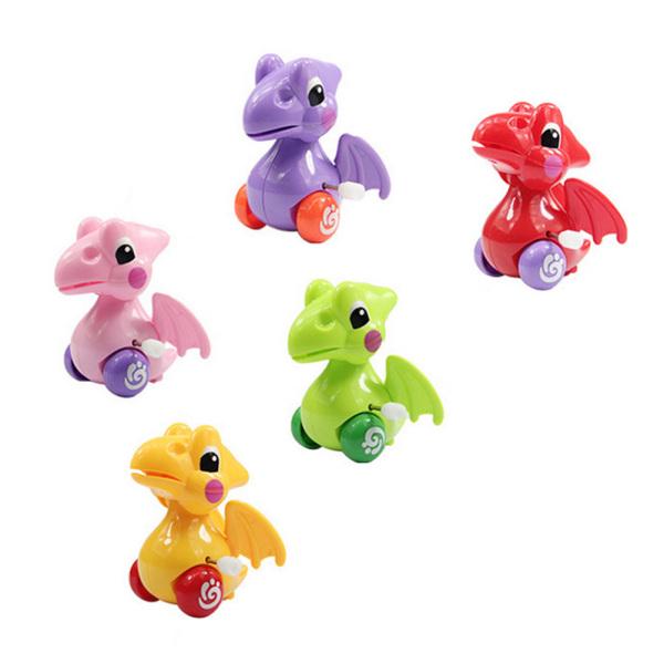 5PCS Funny Educational Wind-up Dinosaur Clockwork Toy Animal Toy Party ...