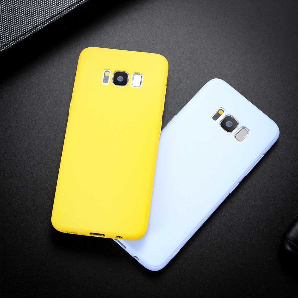 Buy Yellow Sweet TPU Solid Silicone Case Phone Case for Iphone 7 6 6 6 ...