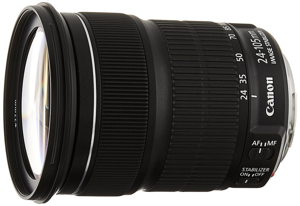 Canon standard zoom lens IS STM full size compatible EF24-105mm F3.5-.5 ...