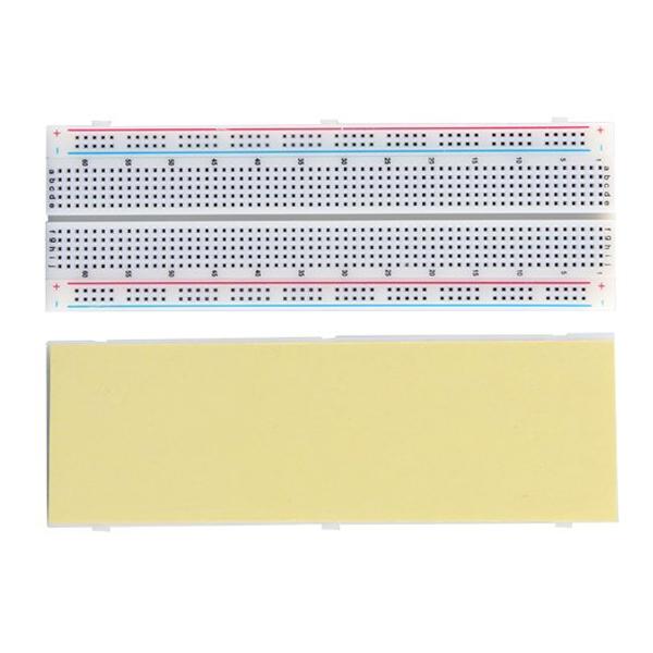 Universal 830 Tie-points Contacts Solderless Breadboard PCB Experiment ...