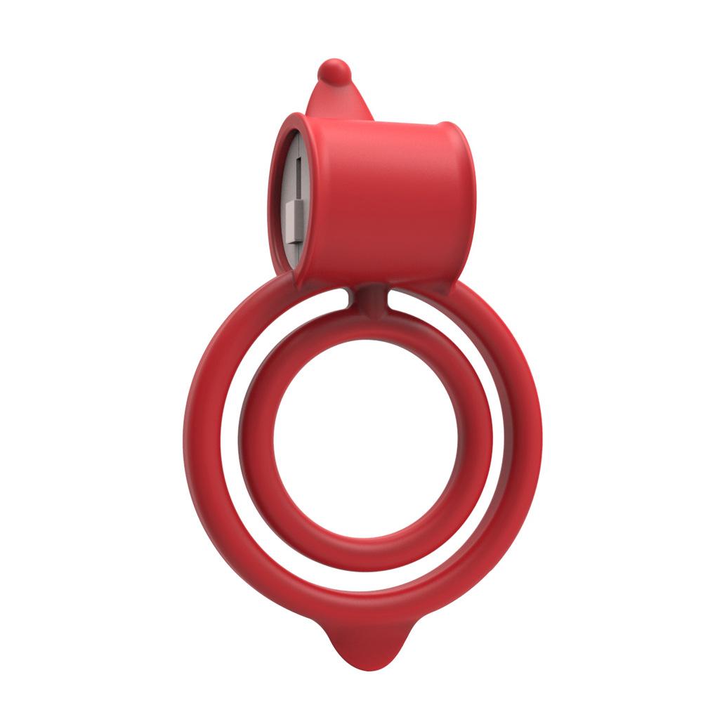 Buy Vibrator Ring Male Delay Lock Cock ring Penis Clitoral Stimulator ...