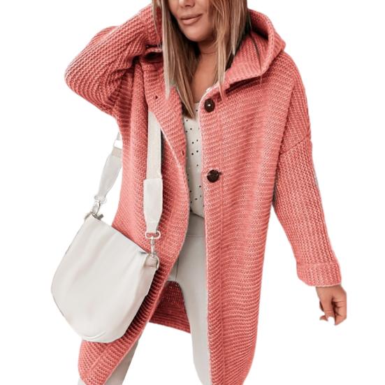 Buy Winter Women's Coats & Jackets Sweater Acrylic Fiber Nylon Knitted ...