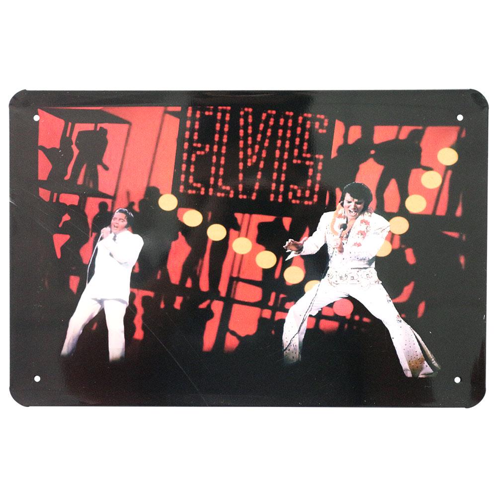 Buy ELVIS Retro Sign Vintage Plaques Metal Tin Signs Bar Pub Cafe ...