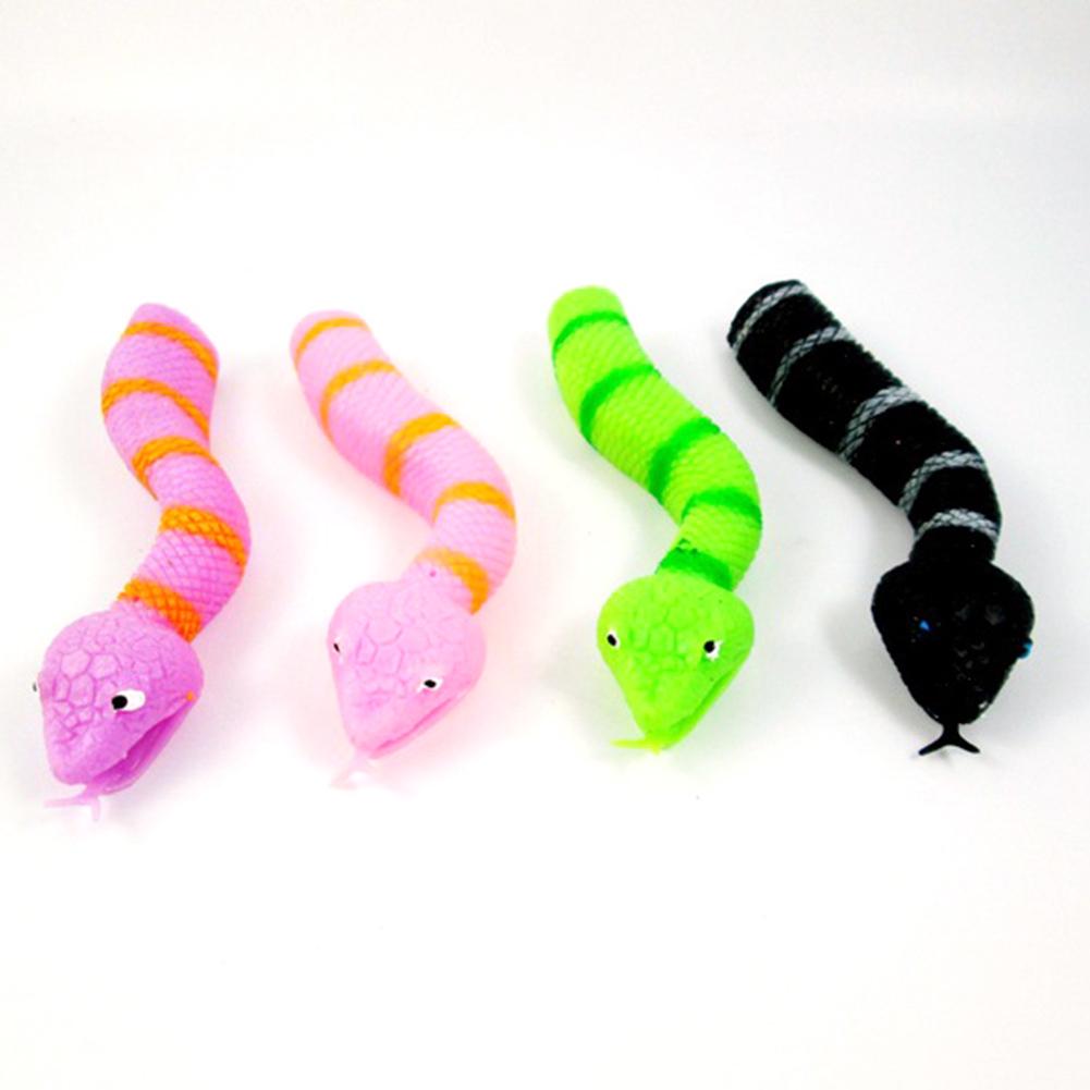 Buy Forked Hand Snake Puppet Finger Tongue Bendable Props Halloween ...