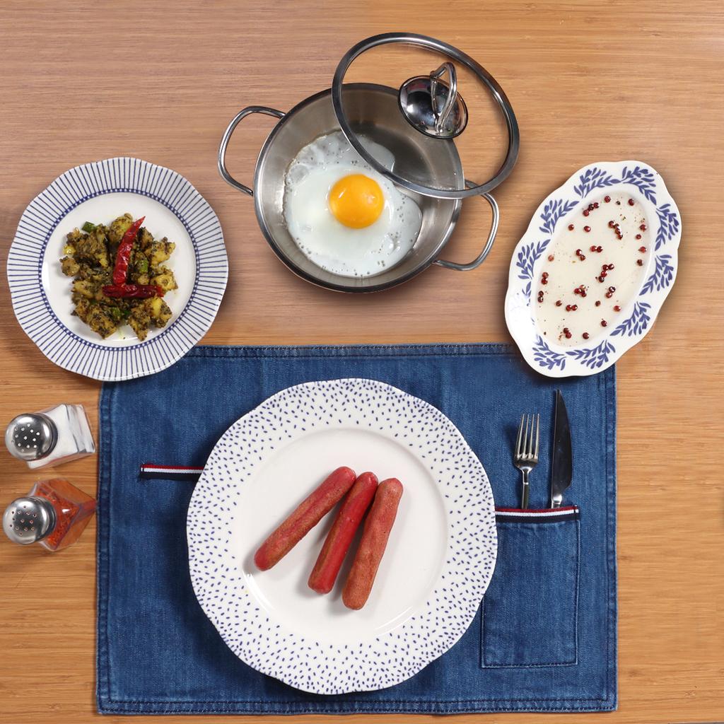 Serenk 6 Pieces Egg Pan Set, Stainless Steel 5"/6"/7" Skillet Frying ...