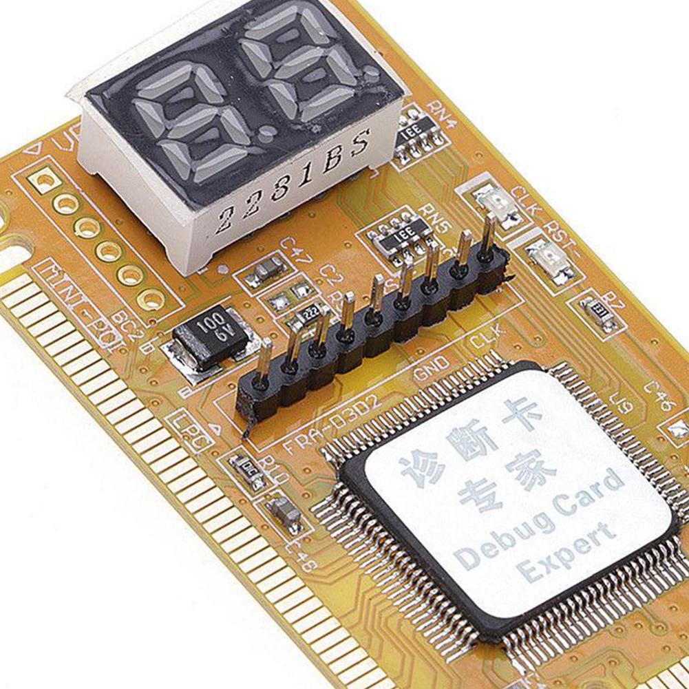 Buy 3in1 Mini PCI PCI-E LPC Debug Card PC Diagnostic Analyzer Laptop ...