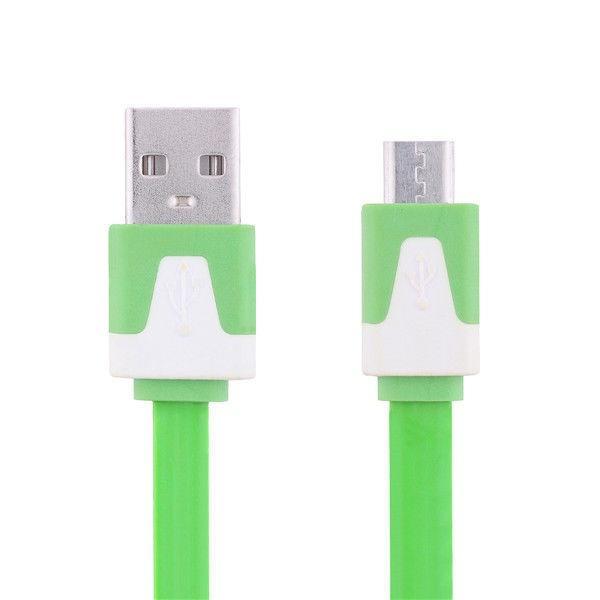 Buy 3M Flat Noodle USB Cable Charger Sync Cord for Android Samsung at ...