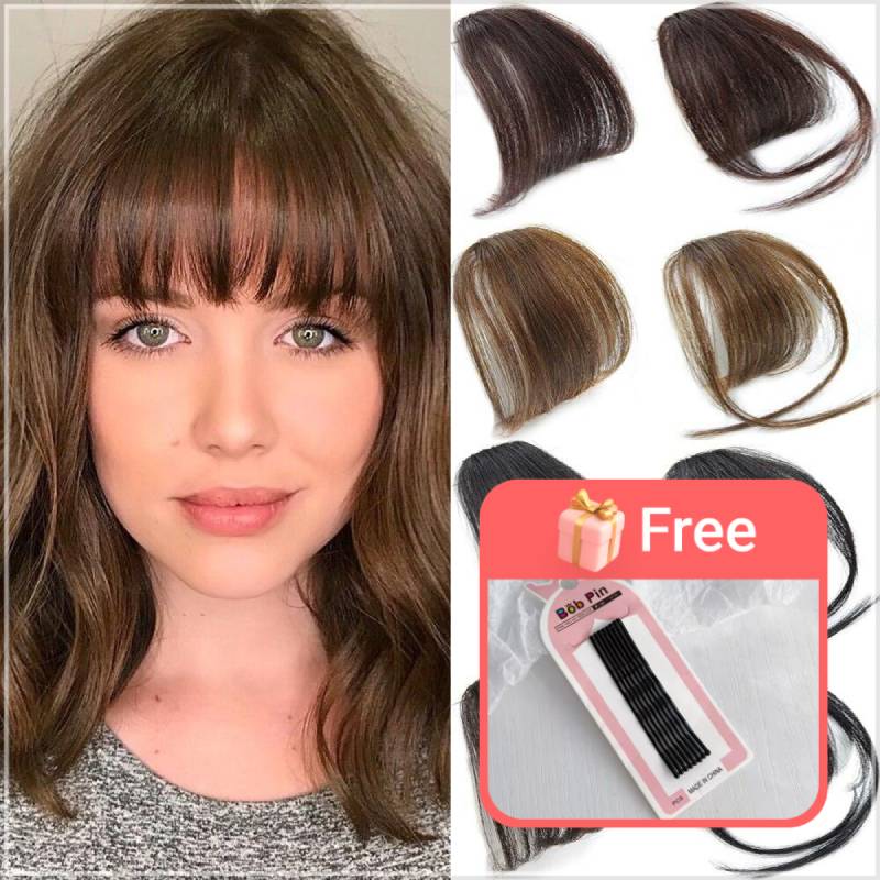Buy LISI HAIR False Bangs Synthetic Hair Bangs Hair Extension Fake ...
