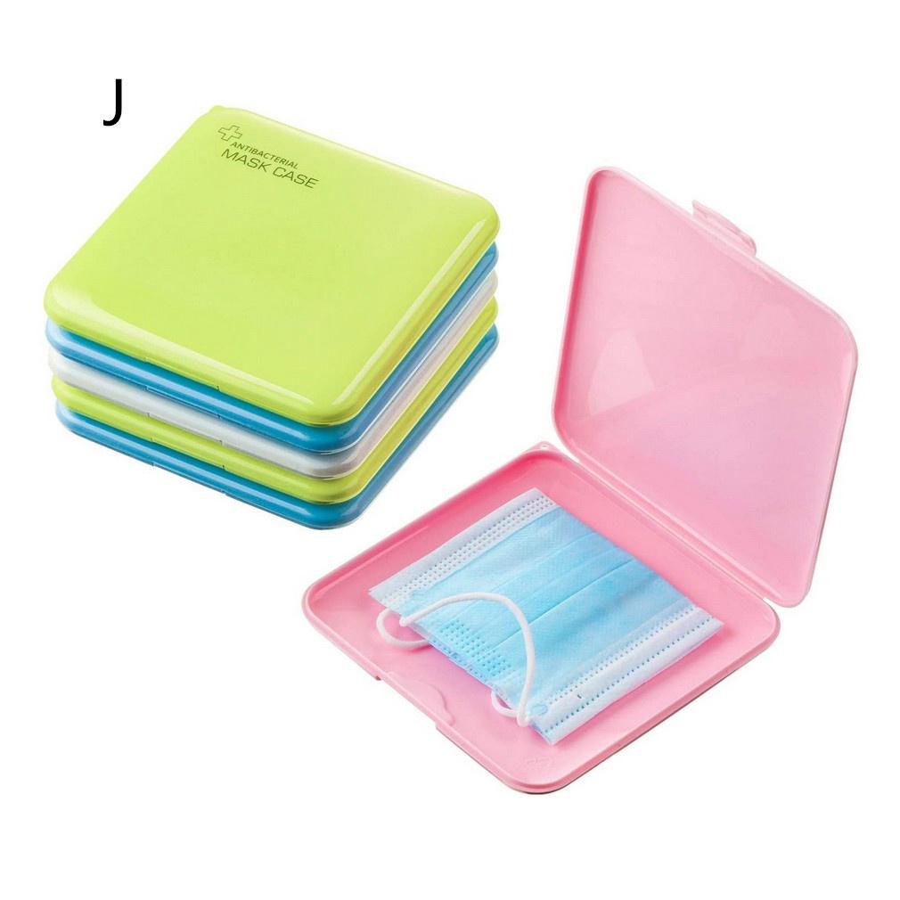 Buy 4 Pcs Portable Dustproof Moisture-proof Disposable Mask Storage Box ...