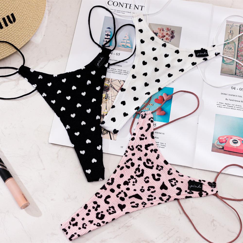 Buy Thread Cotton Thin Belt Single Belt Sexy Thong Women's English ...