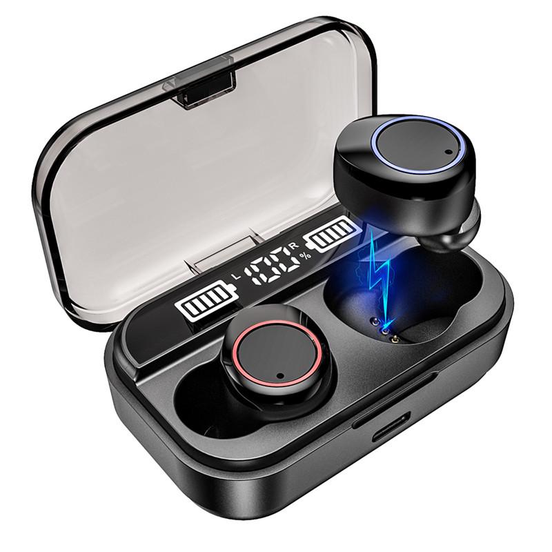 Tws Wireless Headset Bluetooth 5.0 Headset Touch Sports Stereo Mobile ...