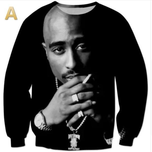 Buy Men's Fashion T-shirt My Love 2Pac Tupac Monochrome Biggie Gangster ...