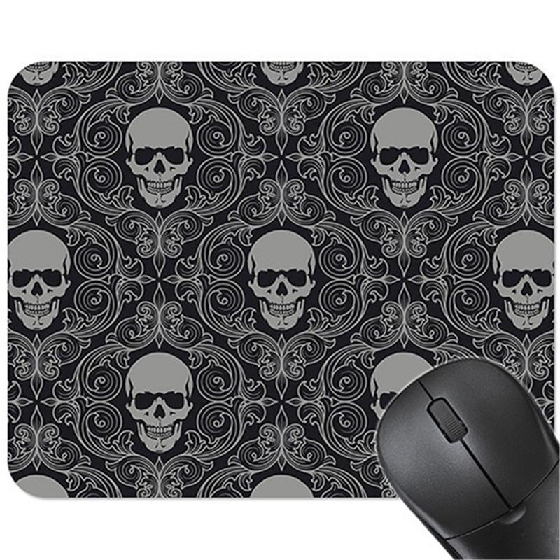 Buy Halloween Skull Cartoon Mice Mouse Pad Mat Unique Rubber Antislip ...