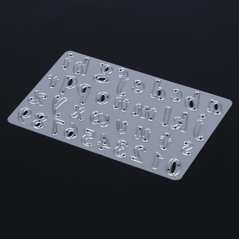 Buy Number And Letter Cutting Die Cuts Metal Die Cutting Dies In ...