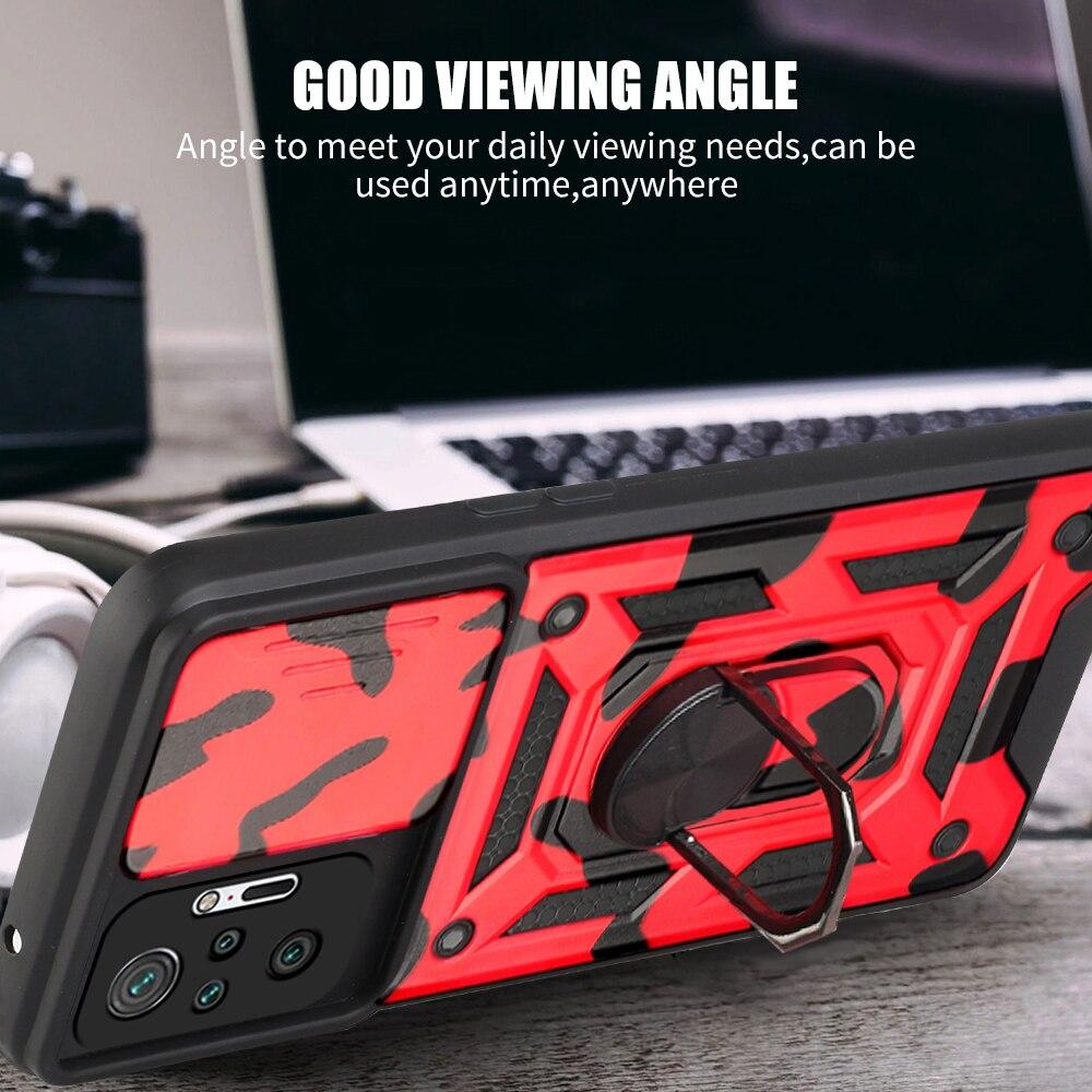 Buy Camouflage Shockproof Shell Cover For Xiaomi Redmi Note 10 Pro Max ...