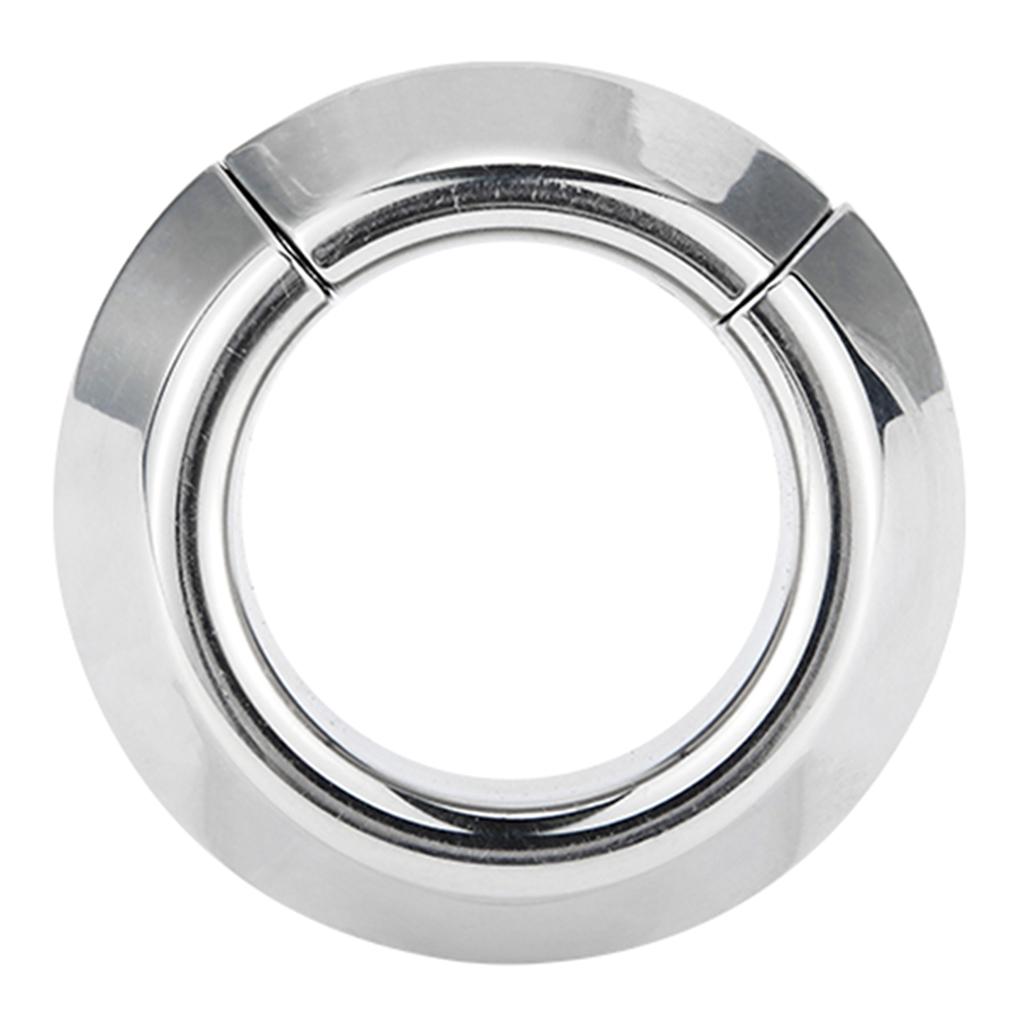 Buy Magnetic Metal Penis Rings Cage Stainless Steel BDSM Delaying ...