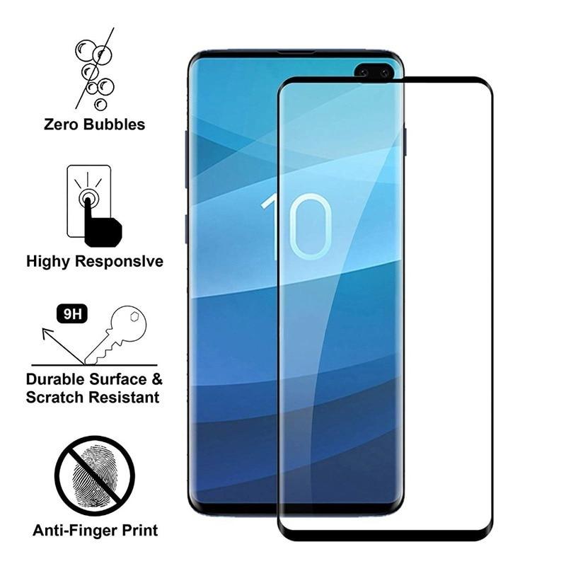 Buy Protective Glass For Samsung Galaxy S10 Plus / S10 / S9 /S8 Screen ...