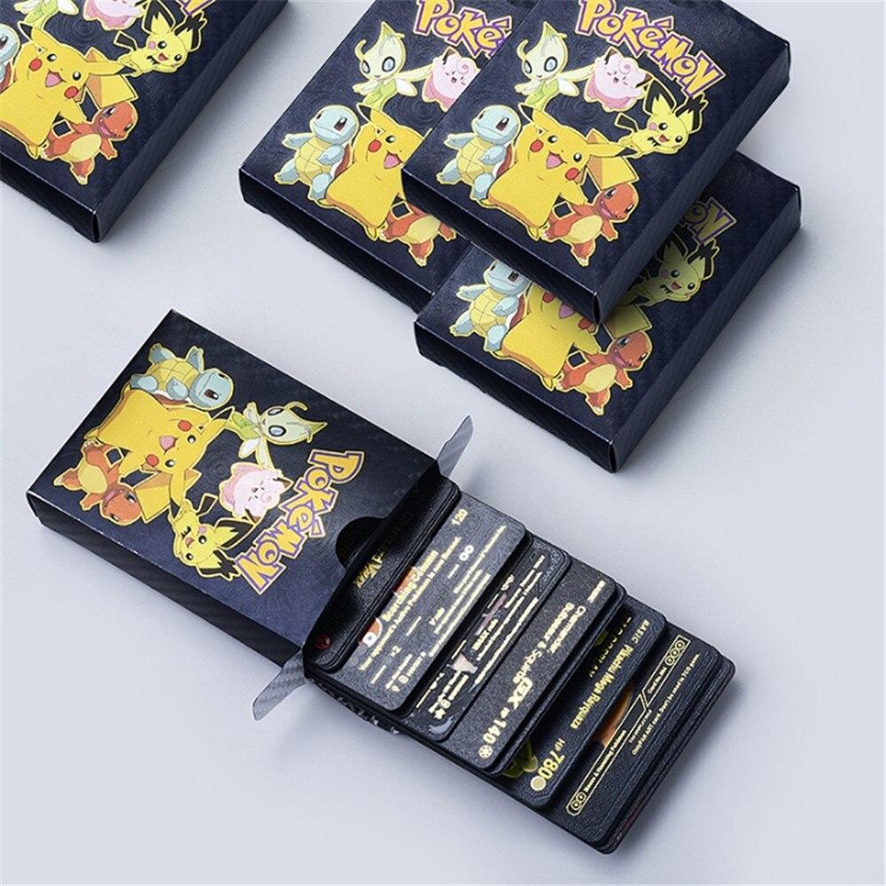 Pokemon Golden / Silber / Schwarz Card Box Englisch Gold Buchstaben ...