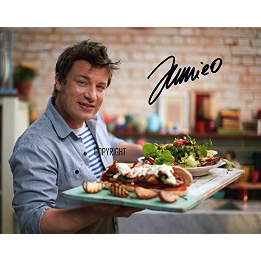 Satın alın LIMITED EDITION JAMIE OLIVER SIGNED Photo Poster ...