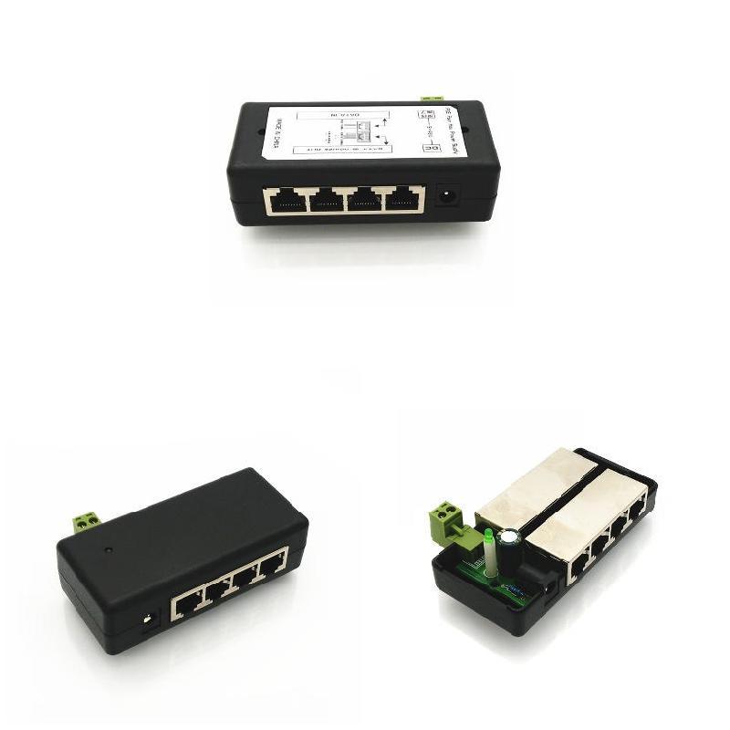 Supply POE Adapter POE for Camera Ethernet Pin Injector Port IP Power ...