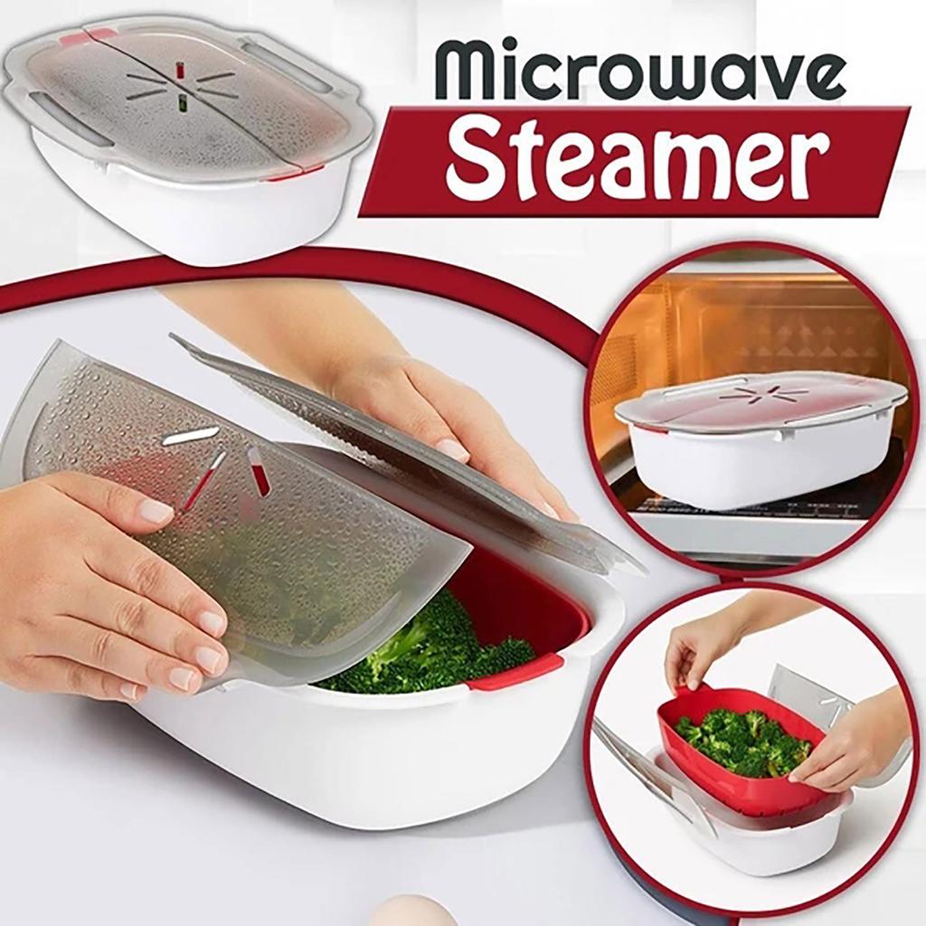 Satın alın COZY Microwave Steamer Collapsible Bowl Steamer Meal Prep ...