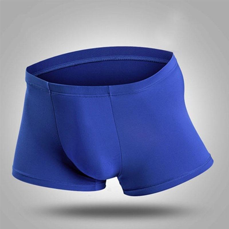 Buy Dazzling Transparent Underwear Boxer Briefs Shorts Bulge Pouch ...