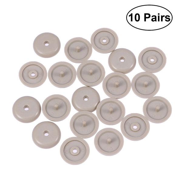 Buy 20 PCS/Set Safety Belt Stop Buttons Anti-slip Convenient Practical ...