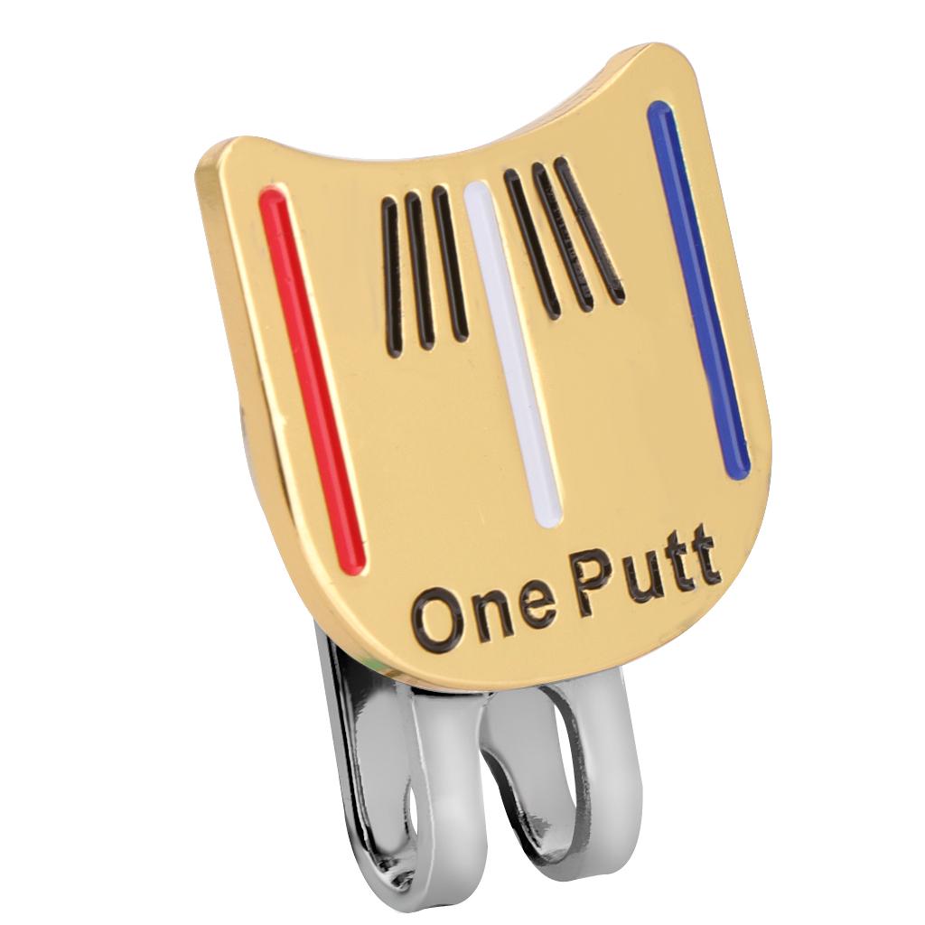 Satın alın Golf Ball Marker & Magnetic Hat Clip Golfer Gift - One Putt ...