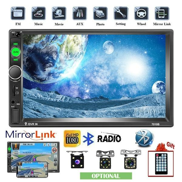 Buy 7\ HD MP5 Touch Screen Car Player Digital Display Support Bluetooth ...