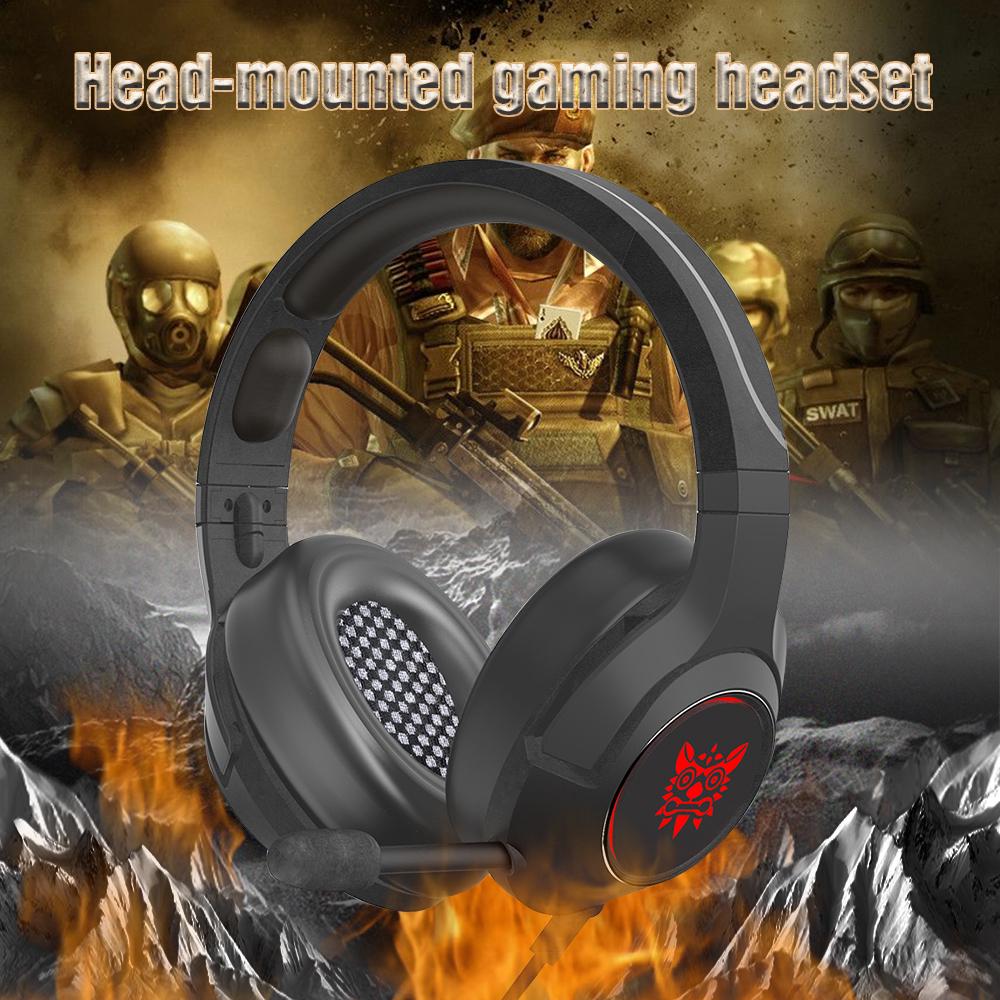 Buy ONIKUMA K9 Computer Gaming Games Headset With LED Light For PUBG ...