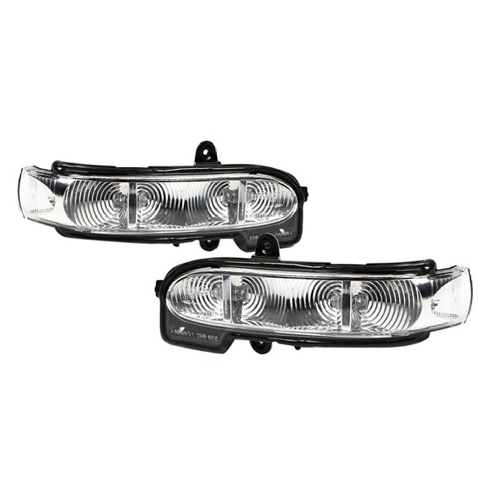 Car Rear View Side Mirror LED Turn Signal Indicator Light for Mercedes ...