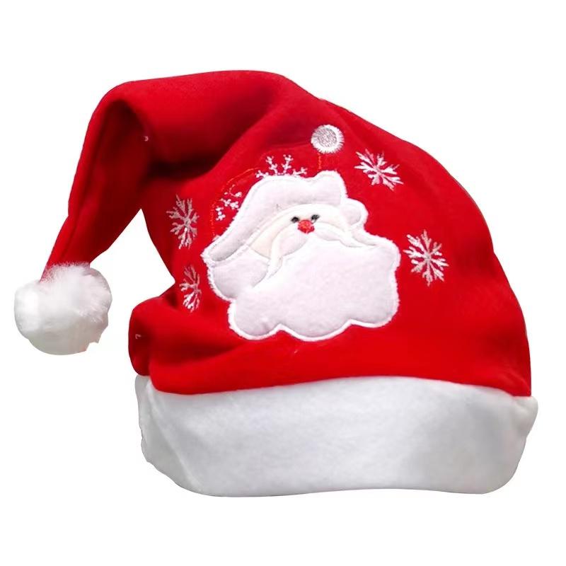 Buy Merry Christmas Hat New Year Navidad Cap Snowman ElK Santa Claus ...