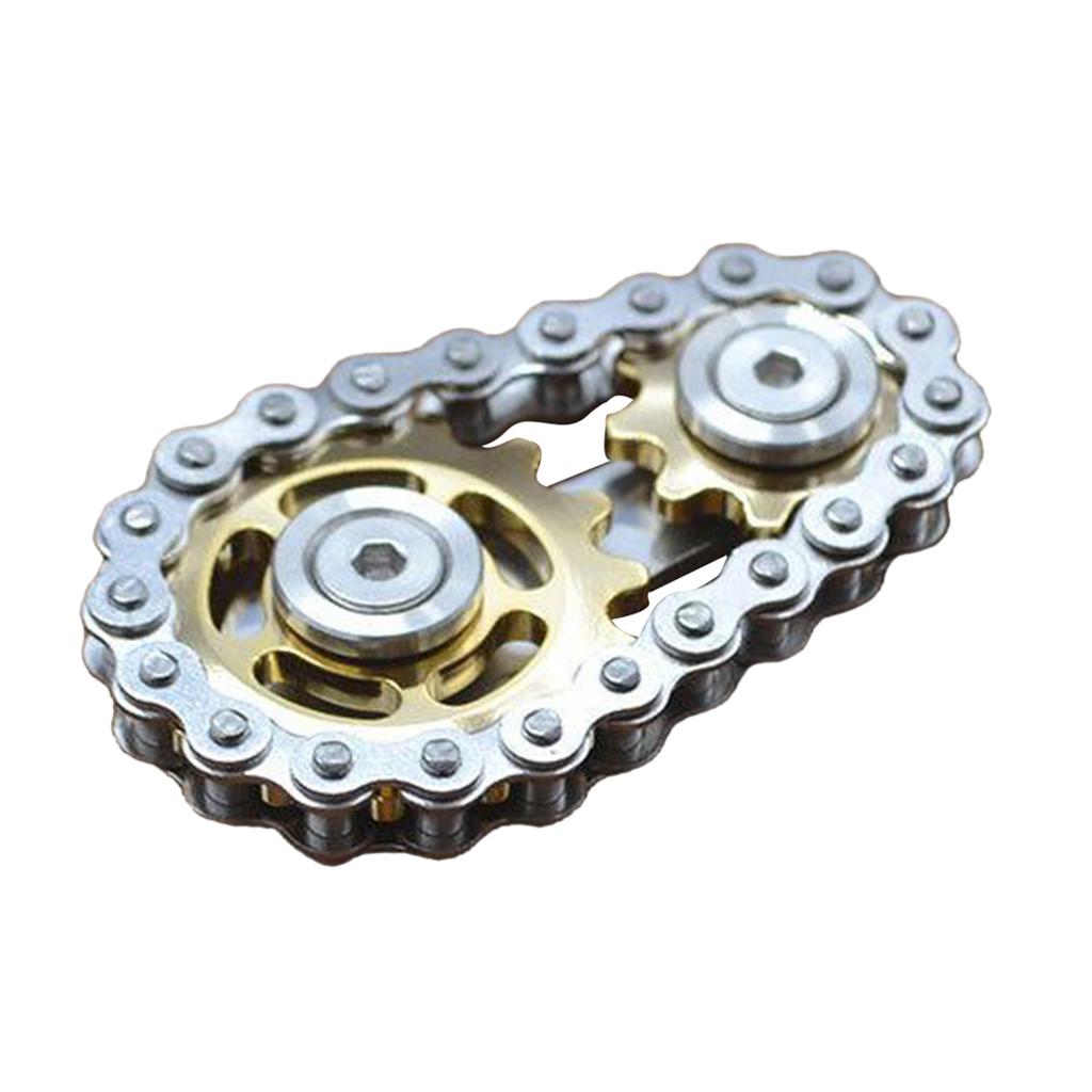 Buy Sprocket Chain Decompression Fingertips Spinning Top Gearwheel Toy ...