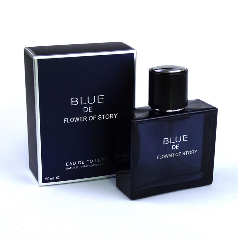 Buy 50ml Long Lasting Men Perfume Marine Woody Body Spray Glass Bottle ...