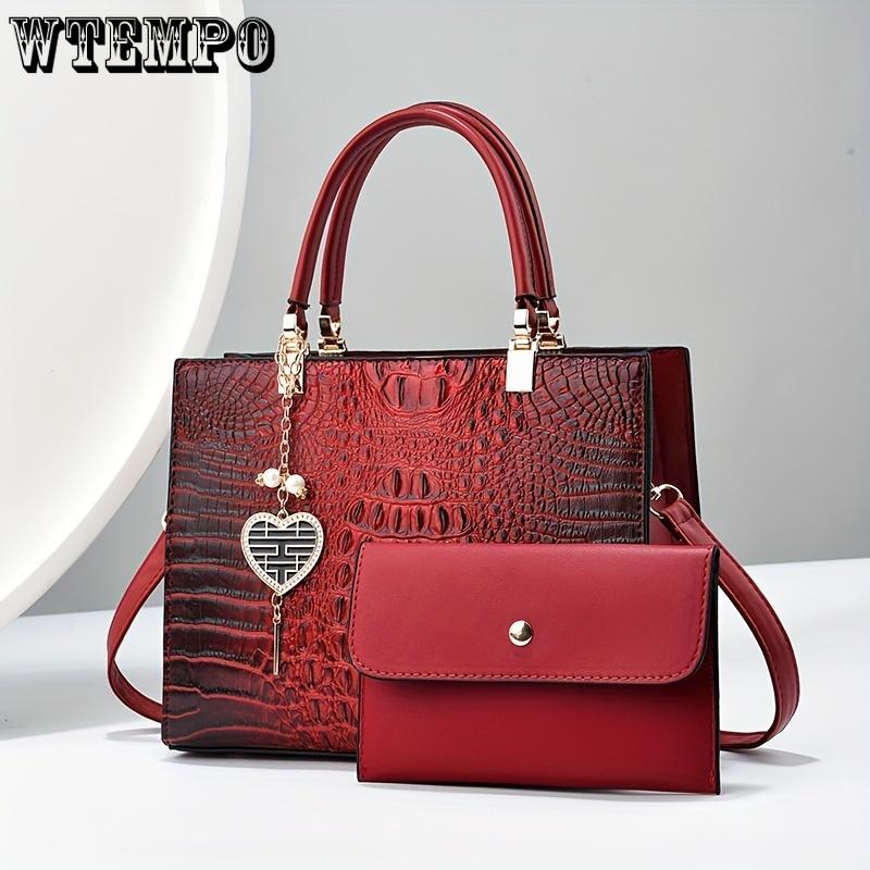 Купить Новая сумка с рисунком крокодила, высокое качество и большая ...