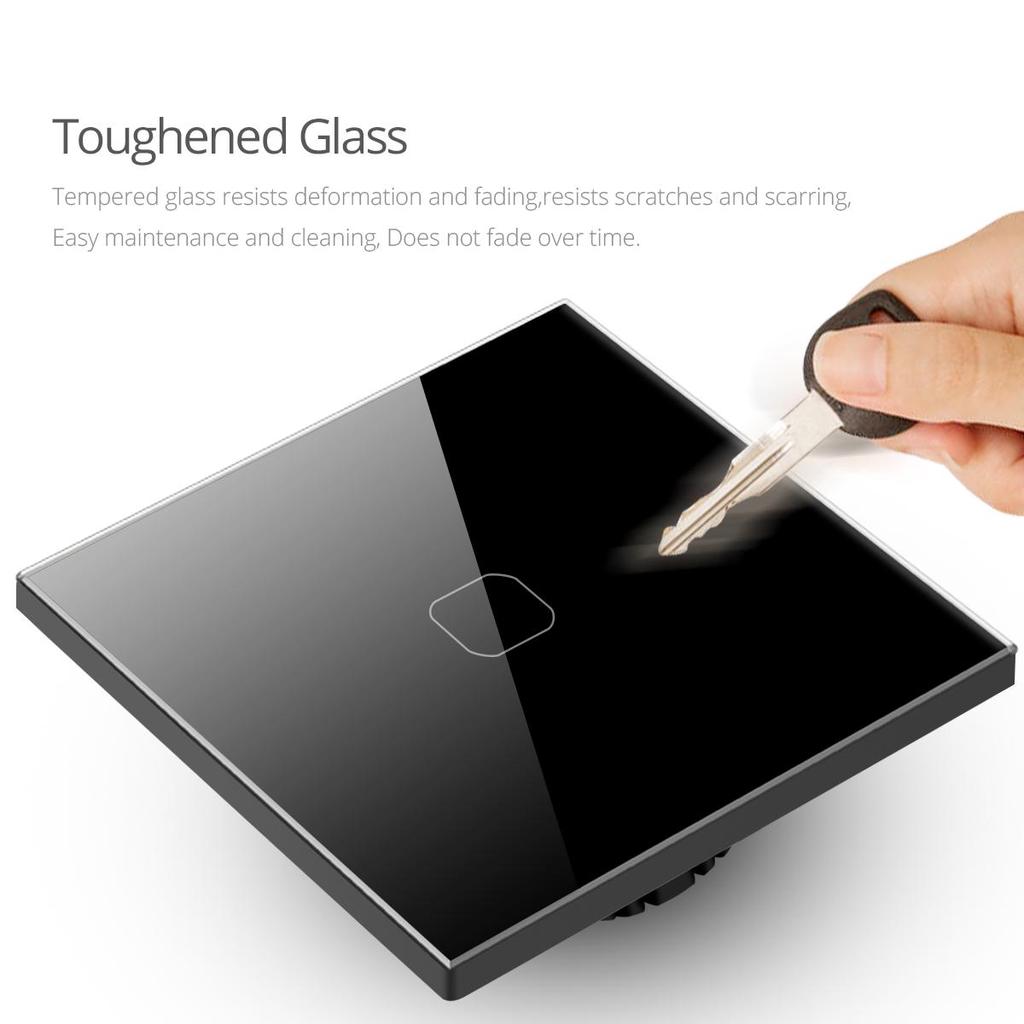 Buy Touch Switch For LED Lamp Waterproof Switch Touch Screen 1/2/3 Gang ...
