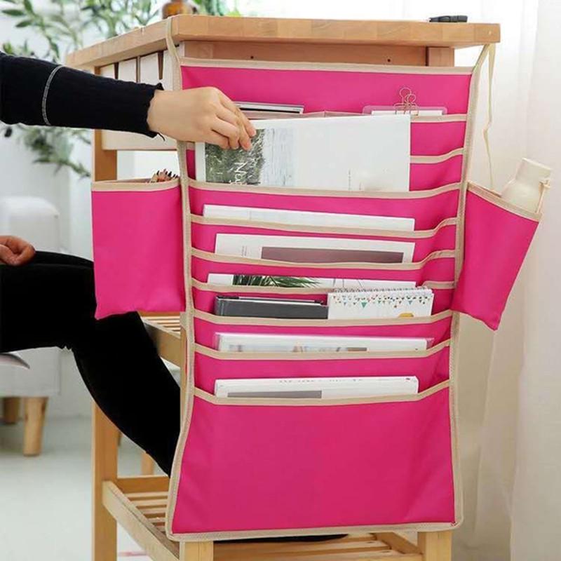 Buy Multifunction 4 Colors Office Anti-slip Storage Oxford Canvas Desk ...